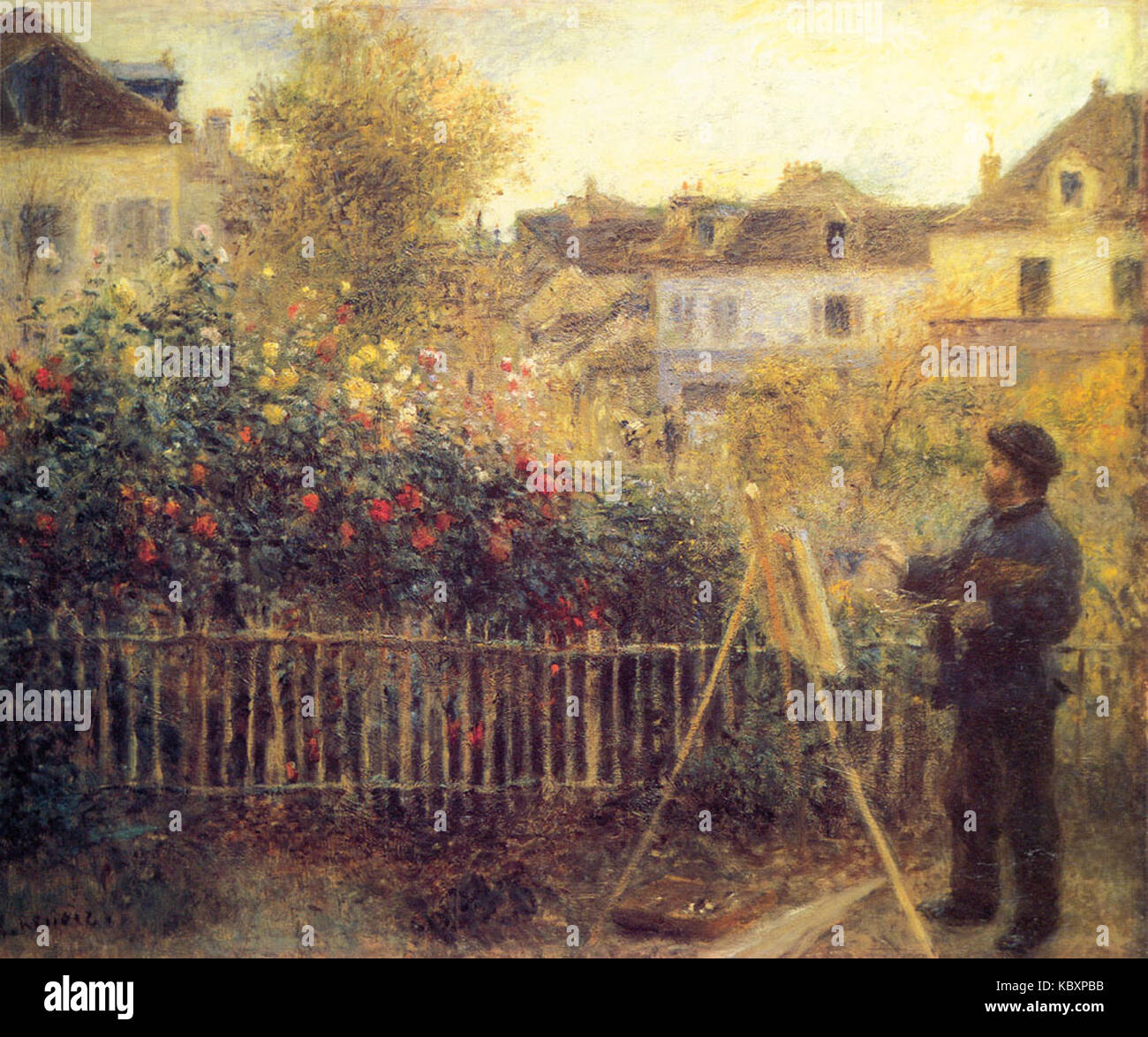 Un célèbre tableau de Pierre-Auguste Renoir de Claude Monet dans son ...