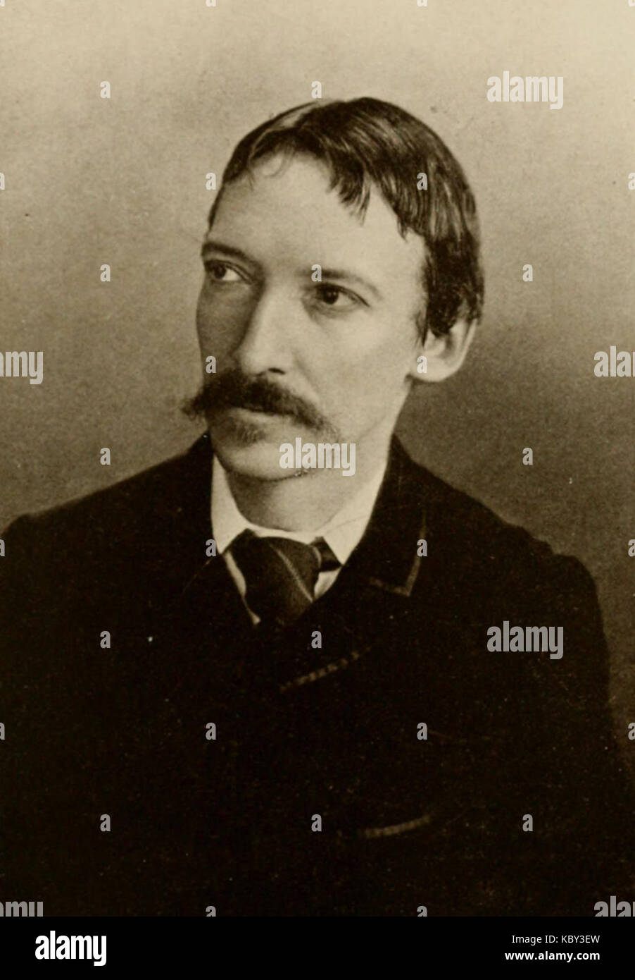 Portrait de robert louis stevenson Banque de photographies et d’images ...
