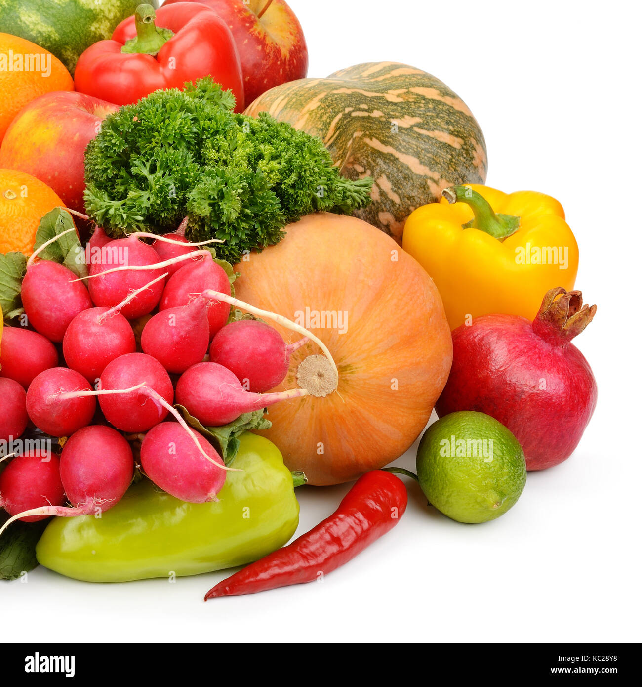 Vegetables And Fruits Banque d'image et photos - Alamy