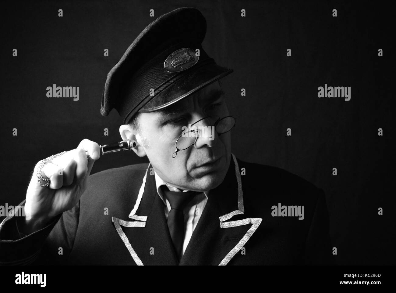 Chef de gare Banque de photographies et d’images à haute résolution - Alamy