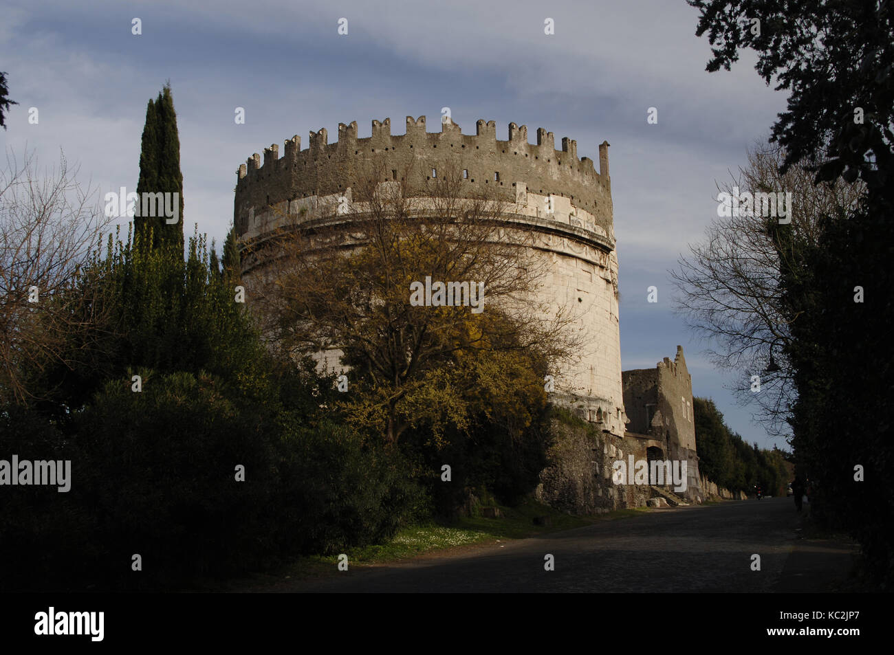 Tomb of caecilia metella Banque de photographies et d’images à haute ...
