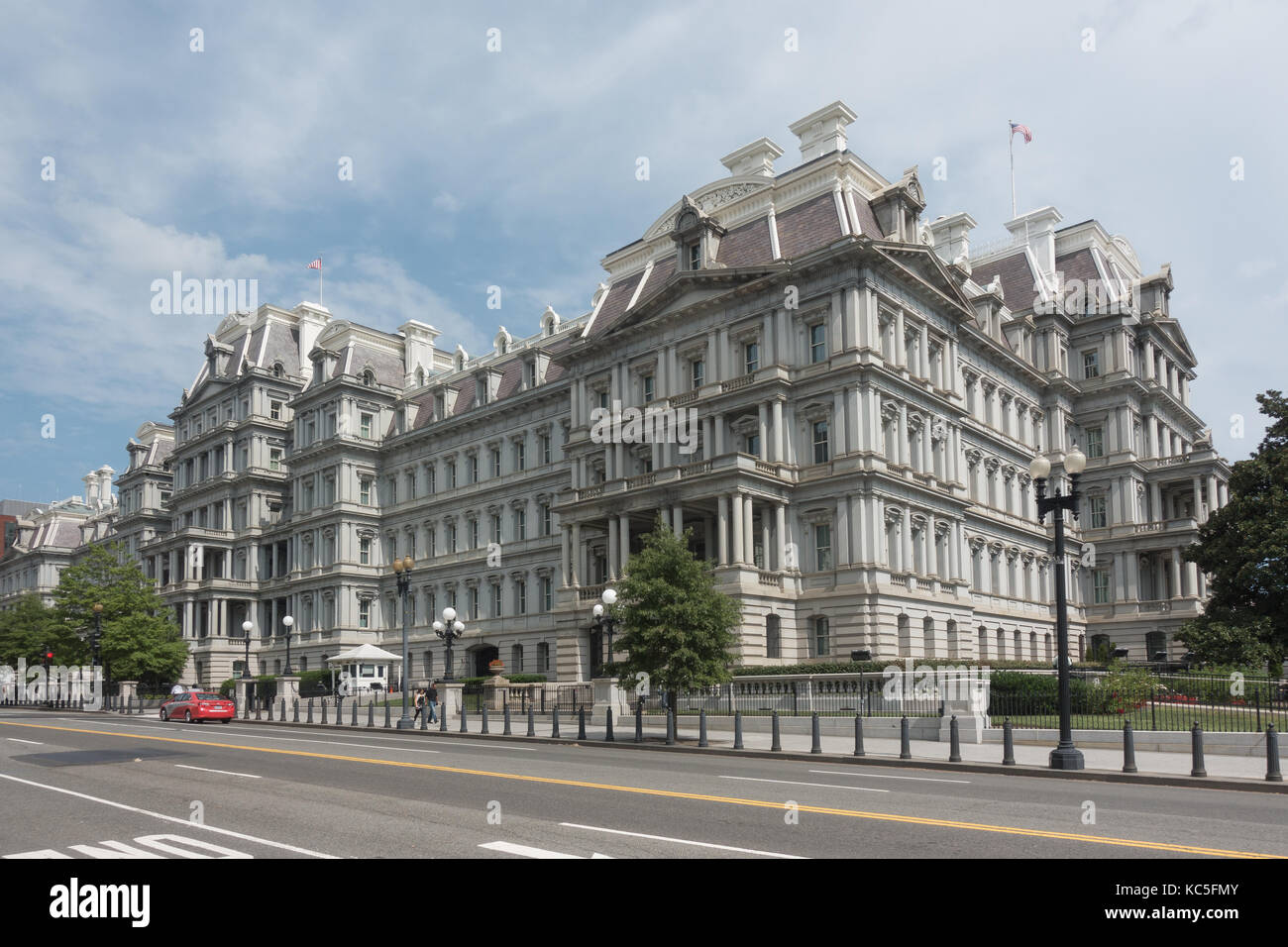 Eisenhower Executive Office Building (angle sud-ouest), anciennement le ...