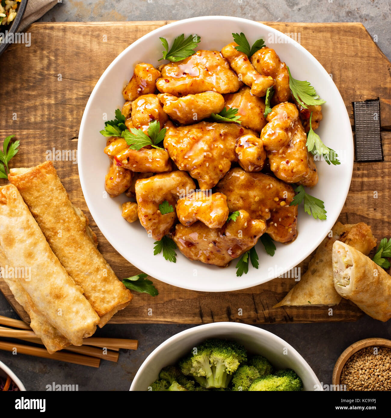 Poulet aigre doux Banque de photographies et d’images à haute ...