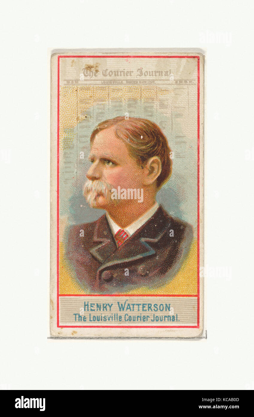 Henry watterson Banque de photographies et d’images à haute résolution ...