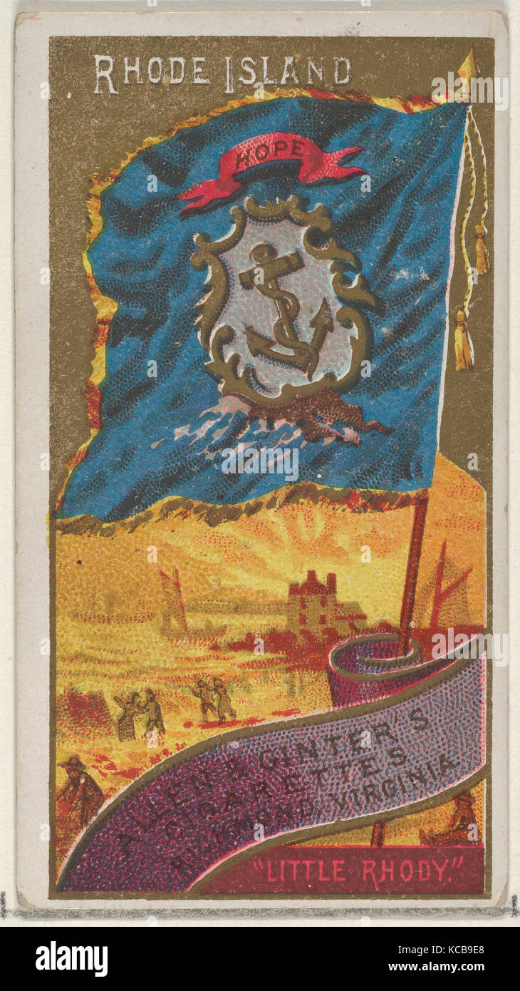 Le Rhode Island, de drapeaux des États et Territoires (N11) pour les ...