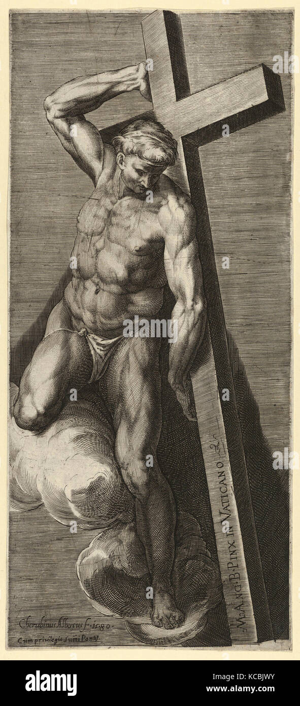 Dessins et estampes, Print, le bon larron, après 'Michel-ange le ...