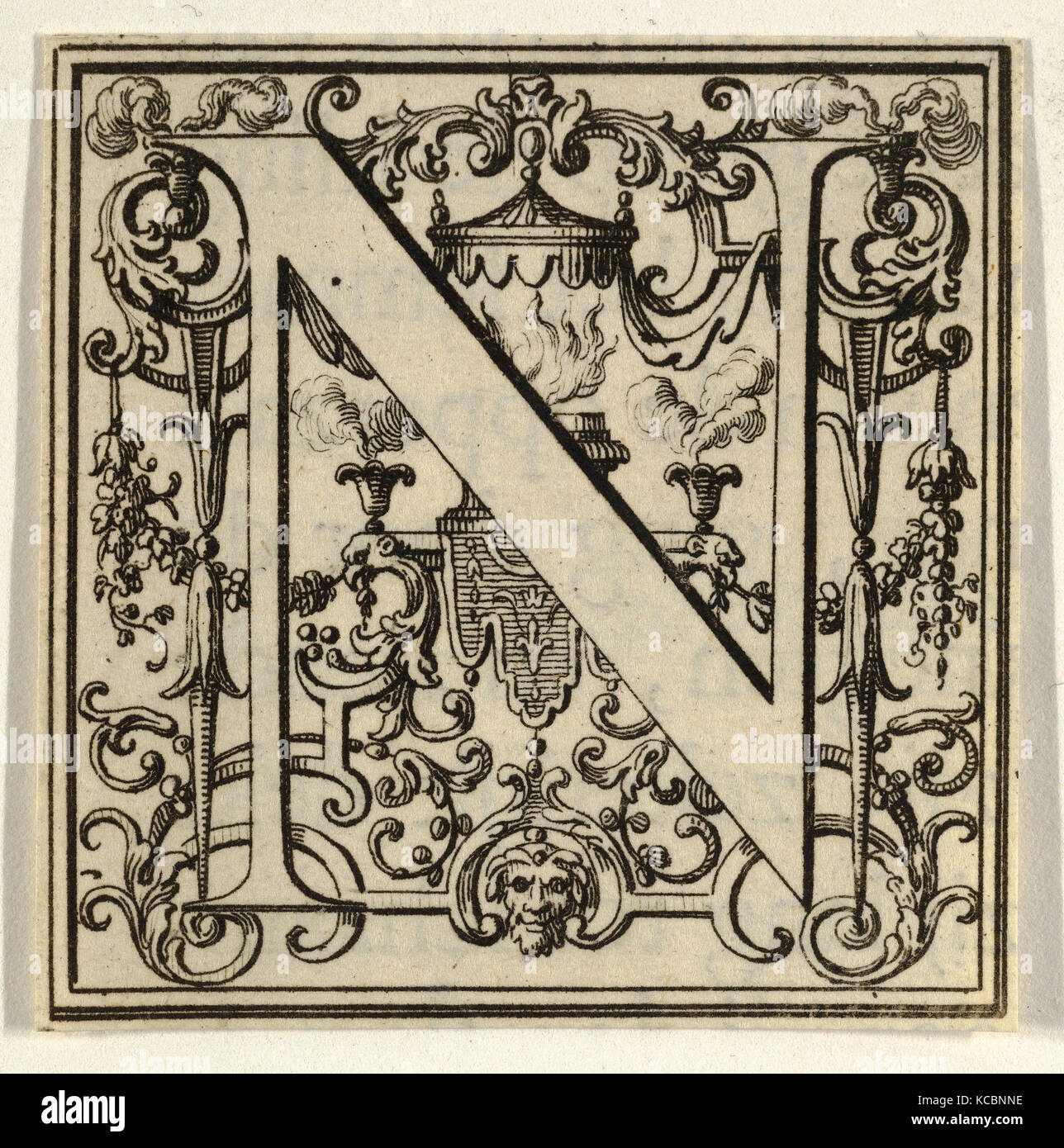 Lettre de l'alphabet romain n Banque de photographies et d’images à ...