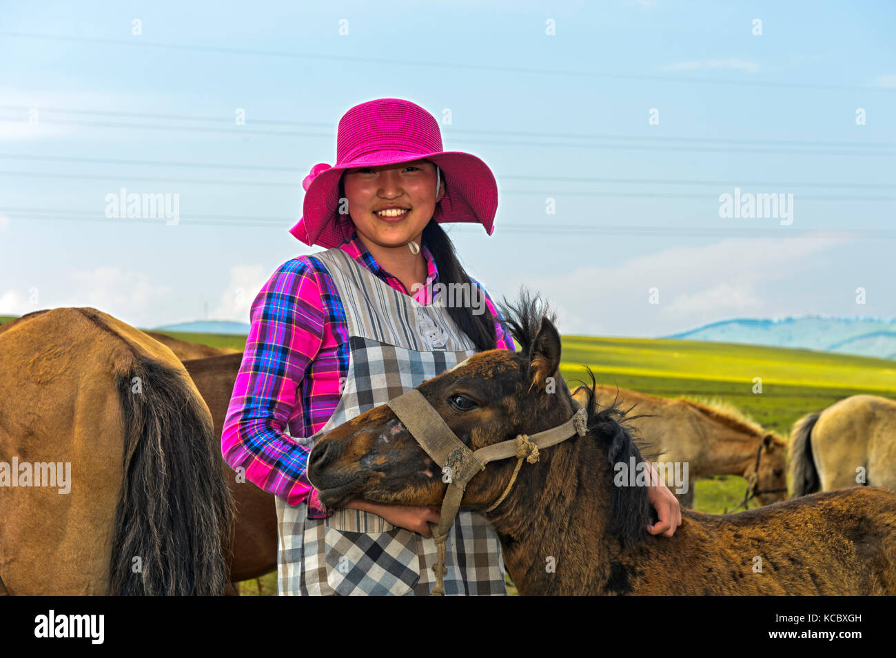 Mongol smile Banque de photographies et d’images à haute résolution - Alamy