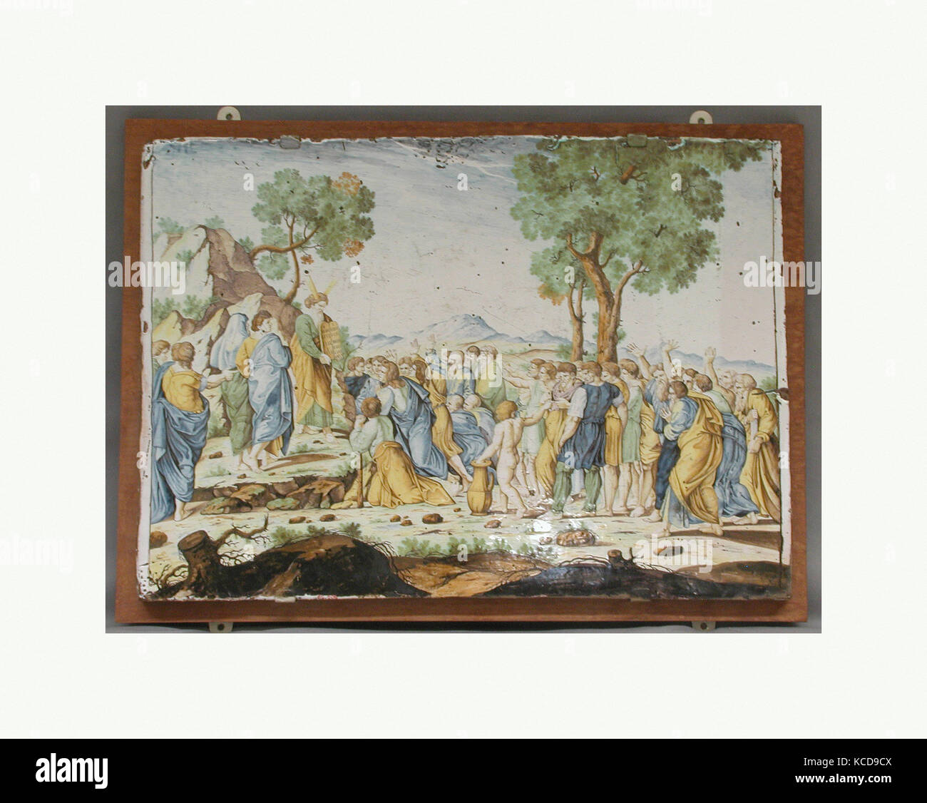 Moses with the tablets of the law Banque de photographies et d’images à ...