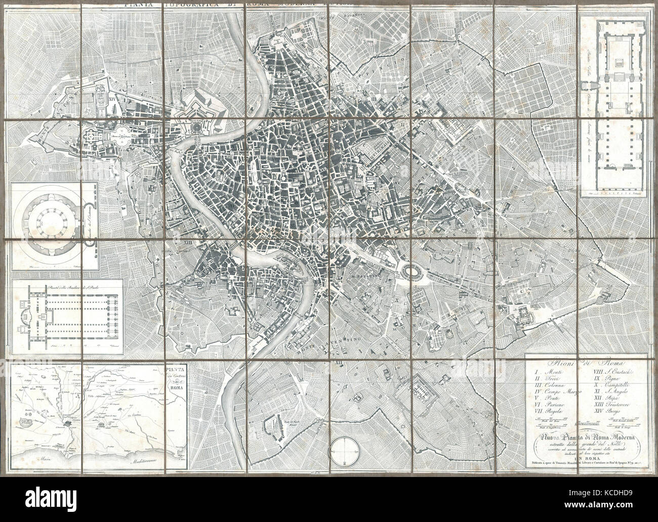 Carte de rome antique Banque de photographies et d’images à haute ...