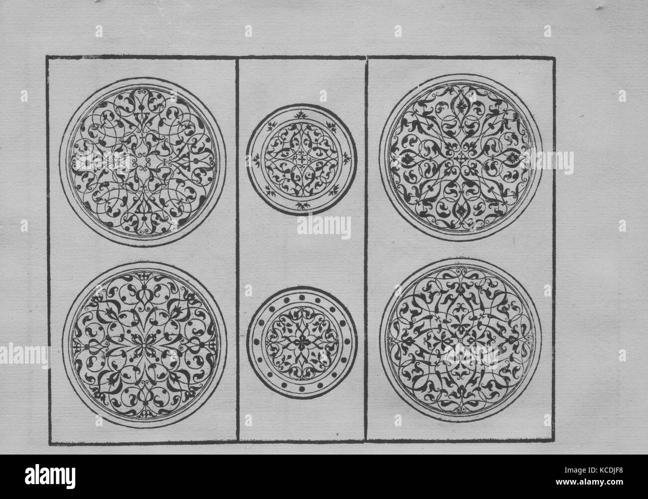 Grotesken und mauresken Banque d'images noir et blanc - Alamy