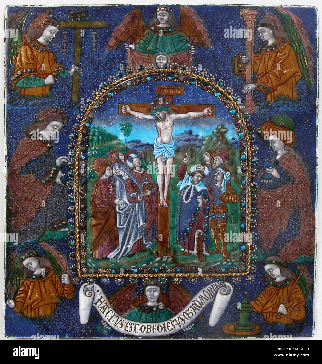 Triptyque avec la crucifixion Banque de photographies et d’images à haute résolution - Alamy