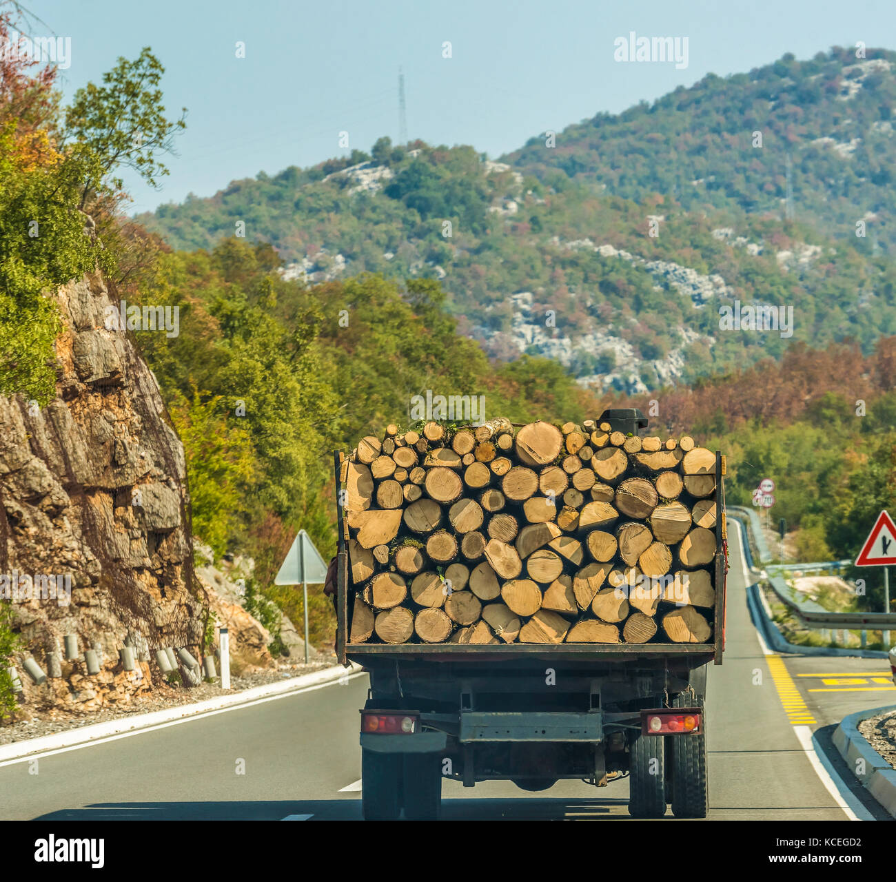 Grumes de transport de camions Banque de photographies et d’images à ...