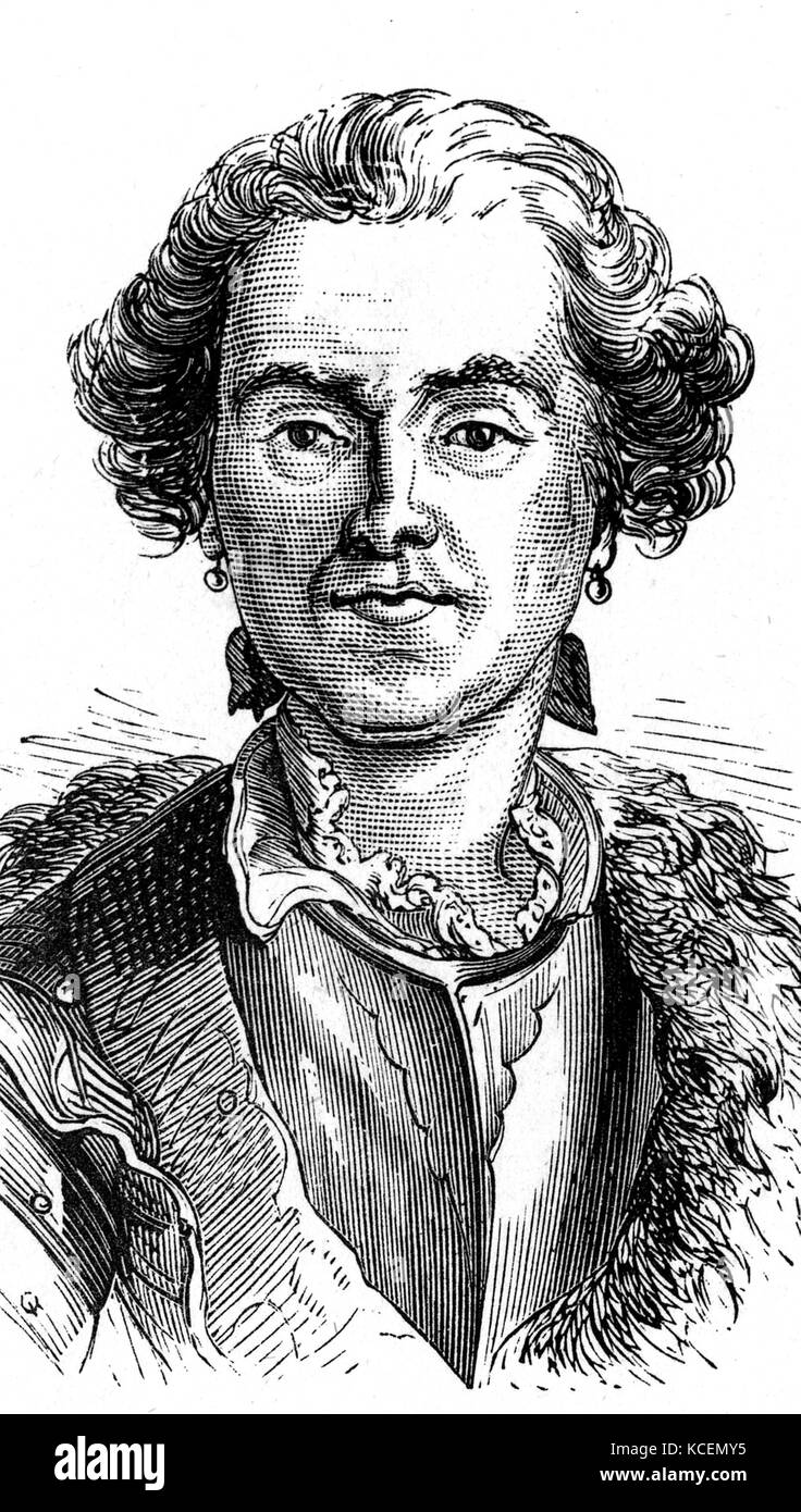 Maurice, comte de Saxe (1696 - 1750) était un soldat dans Franco-Saxon ...