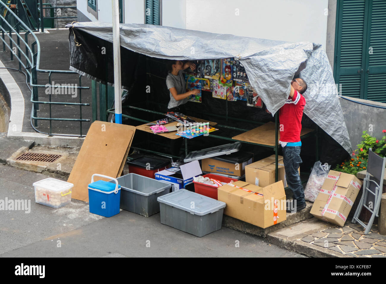 Hawker stand Banque de photographies et d’images à haute résolution - Alamy