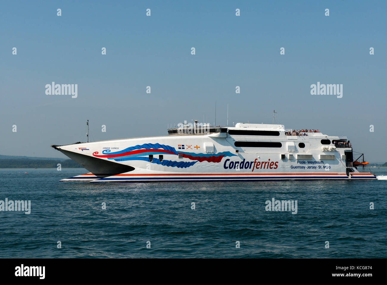 Condor express catamaran ferry pour passagers Banque de photographies et d’images à haute ...