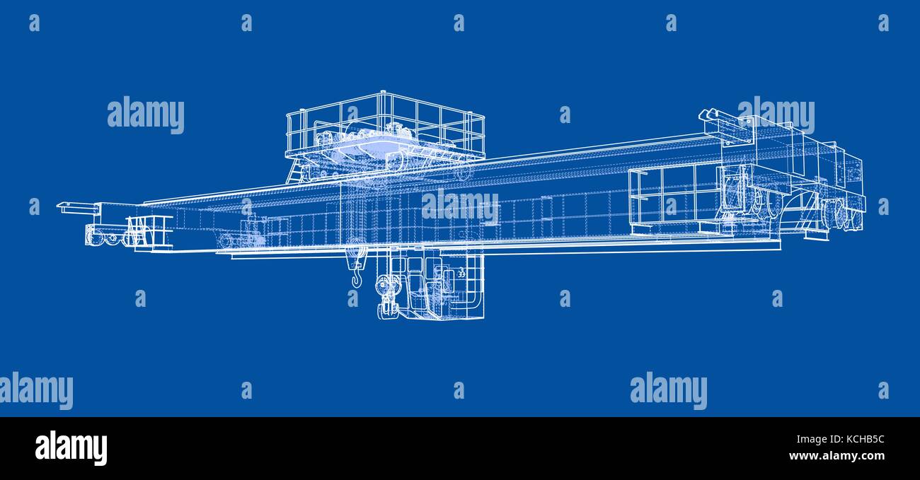 Pont roulant Banque d'images vectorielles - Alamy