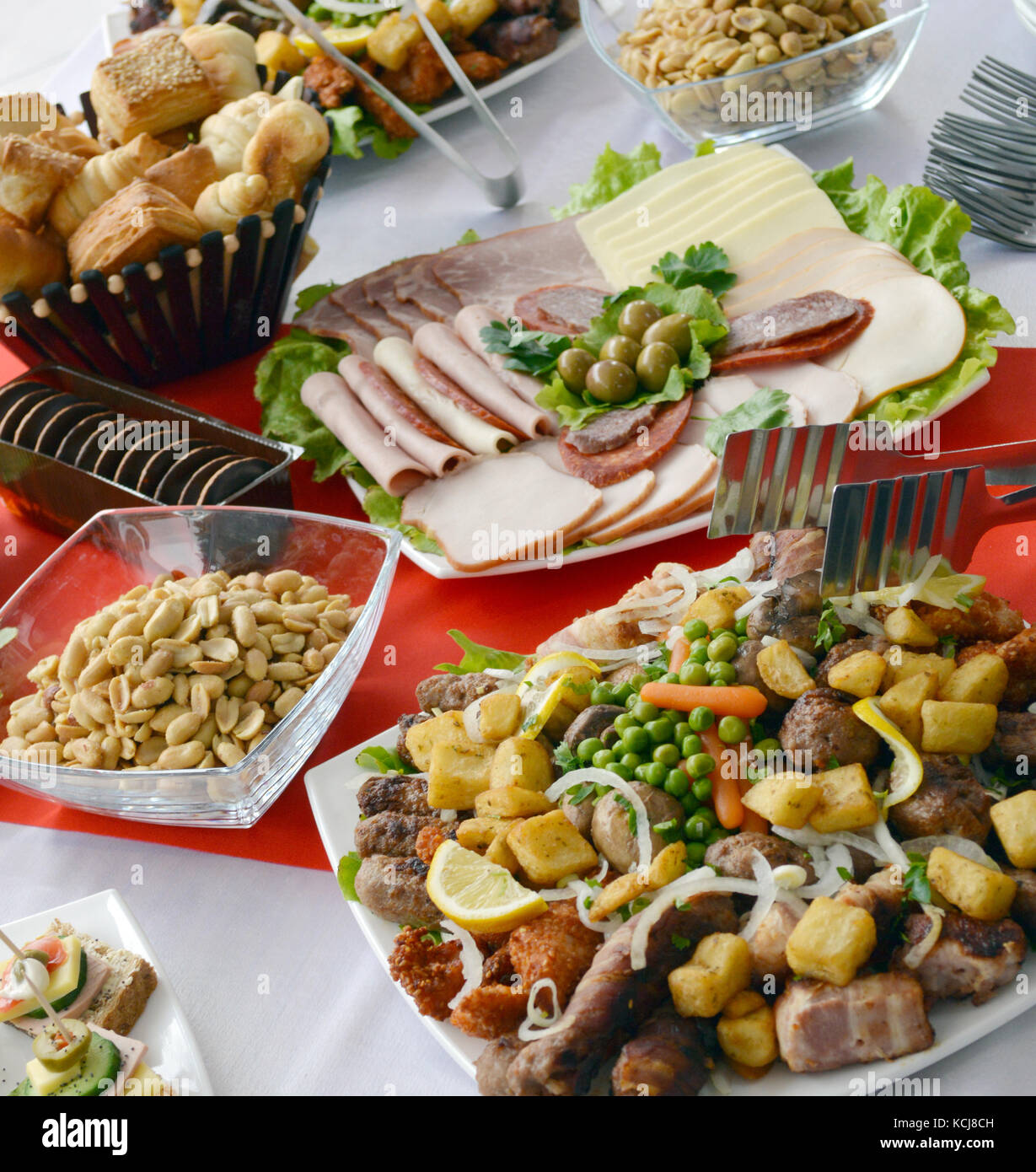 L'alimentation, de la restauration d'une image bien décoré d'aliments ...