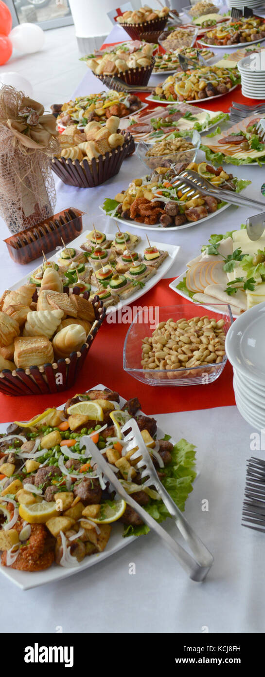 L'alimentation, de la restauration d'une image bien décoré d'aliments ...