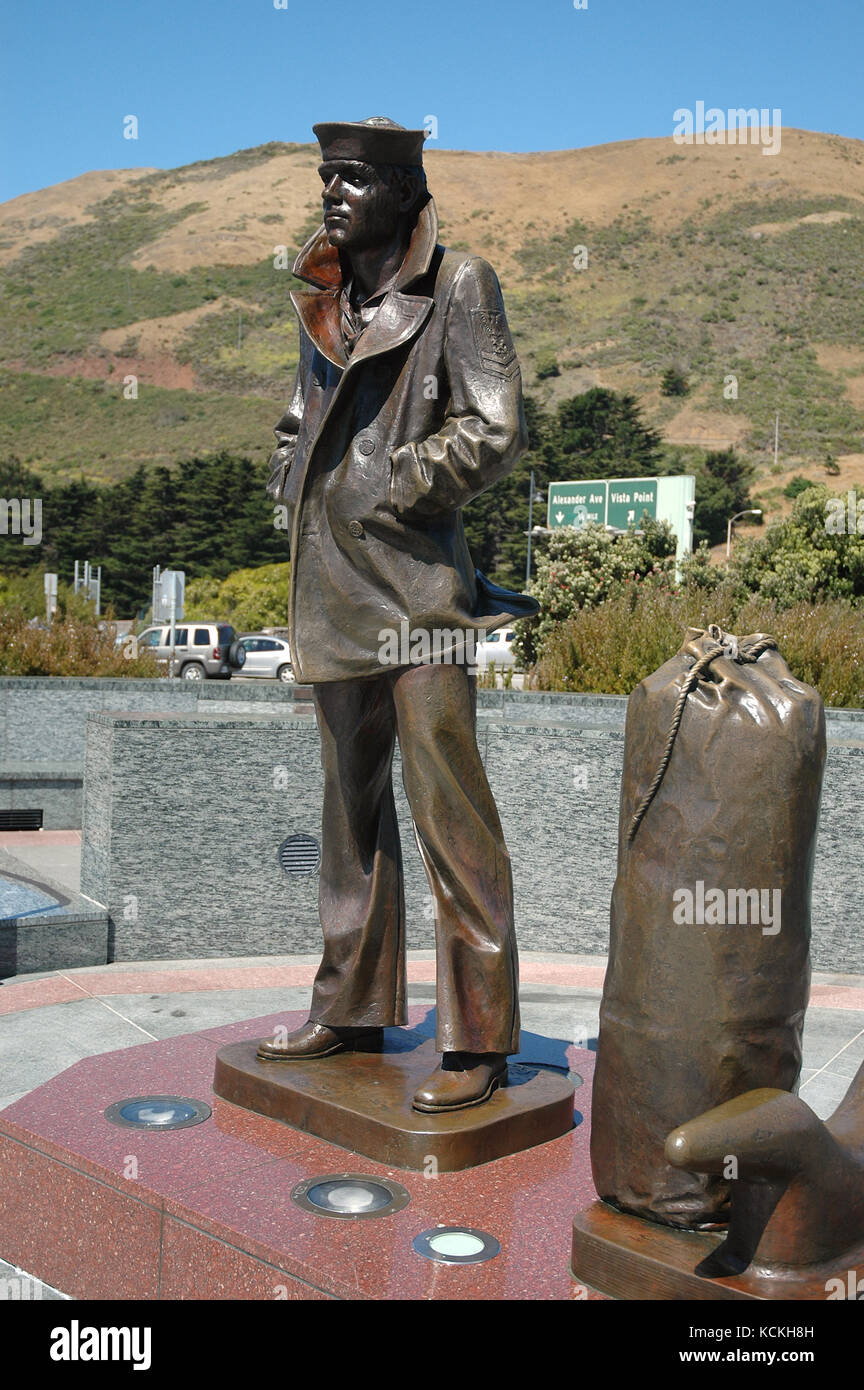 Statue De Marin Solitaire Banque d'image et photos - Alamy