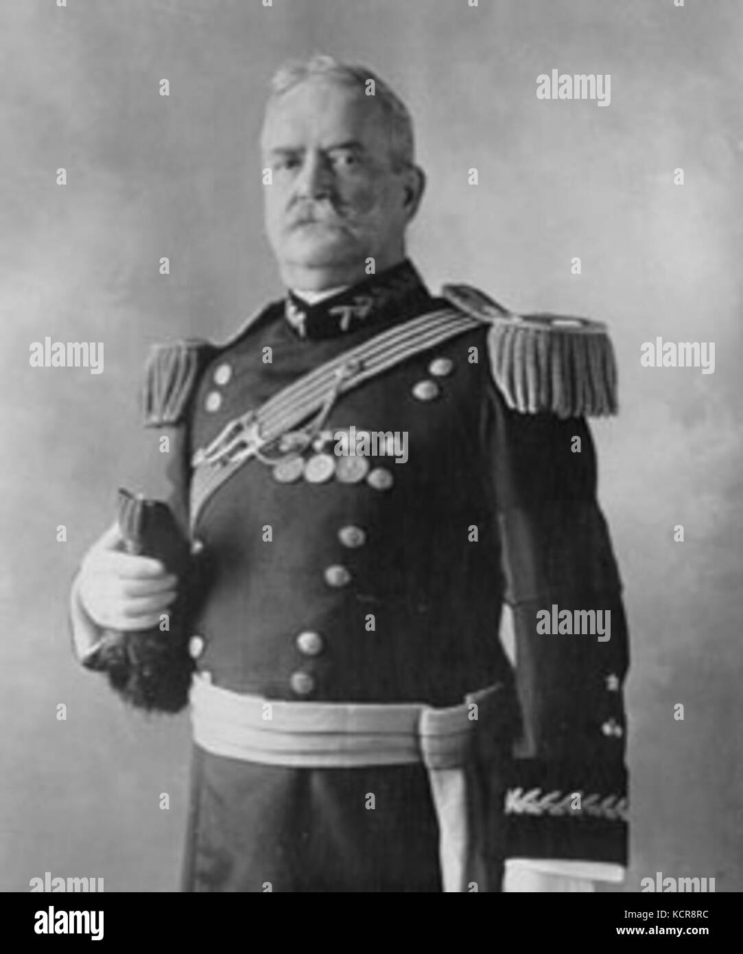 Le Brigadier-général George P. Scriven US Army en uniforme complet ...