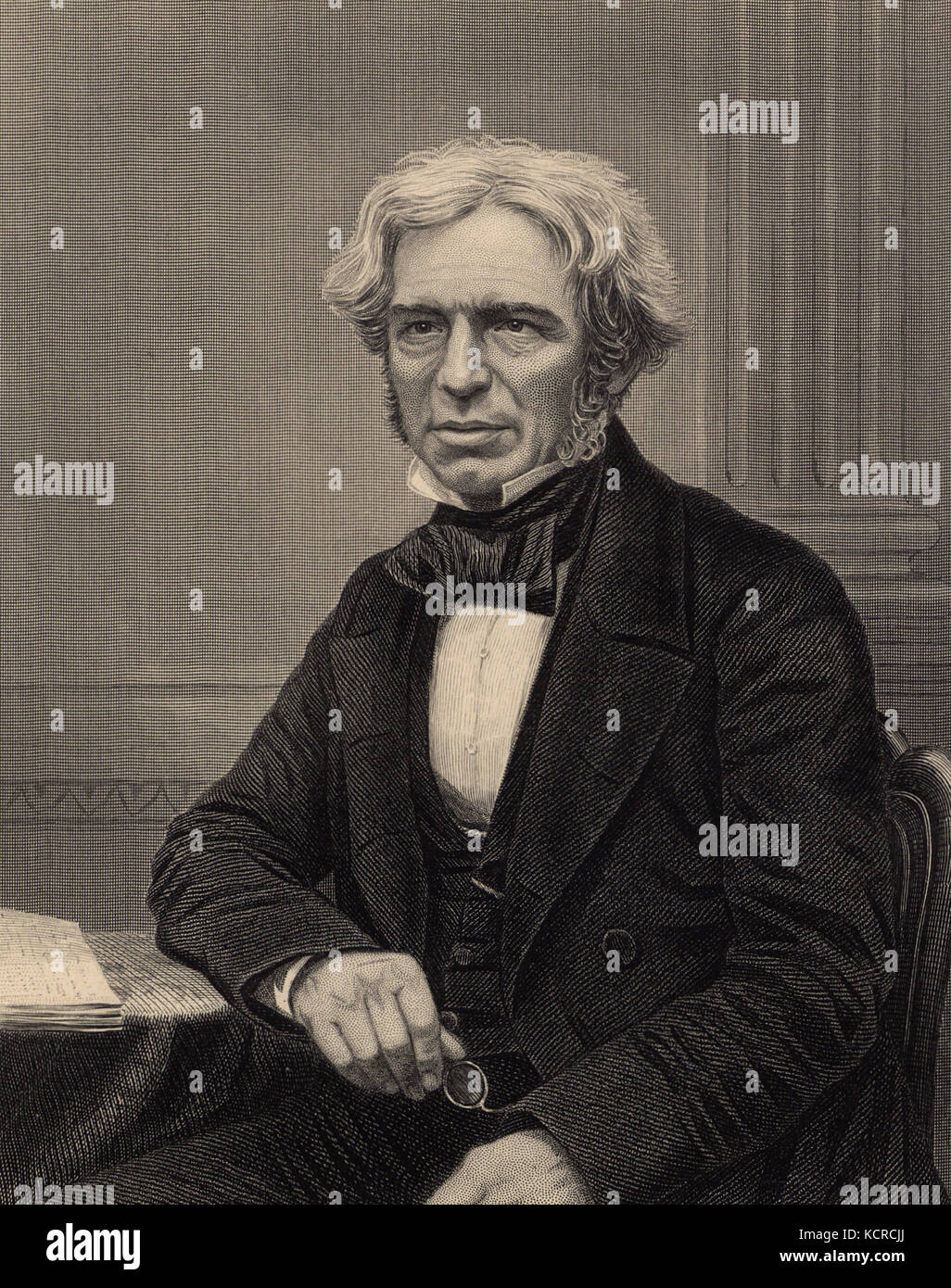 Michael faraday faraday chimiste anglais physicien Banque de ...