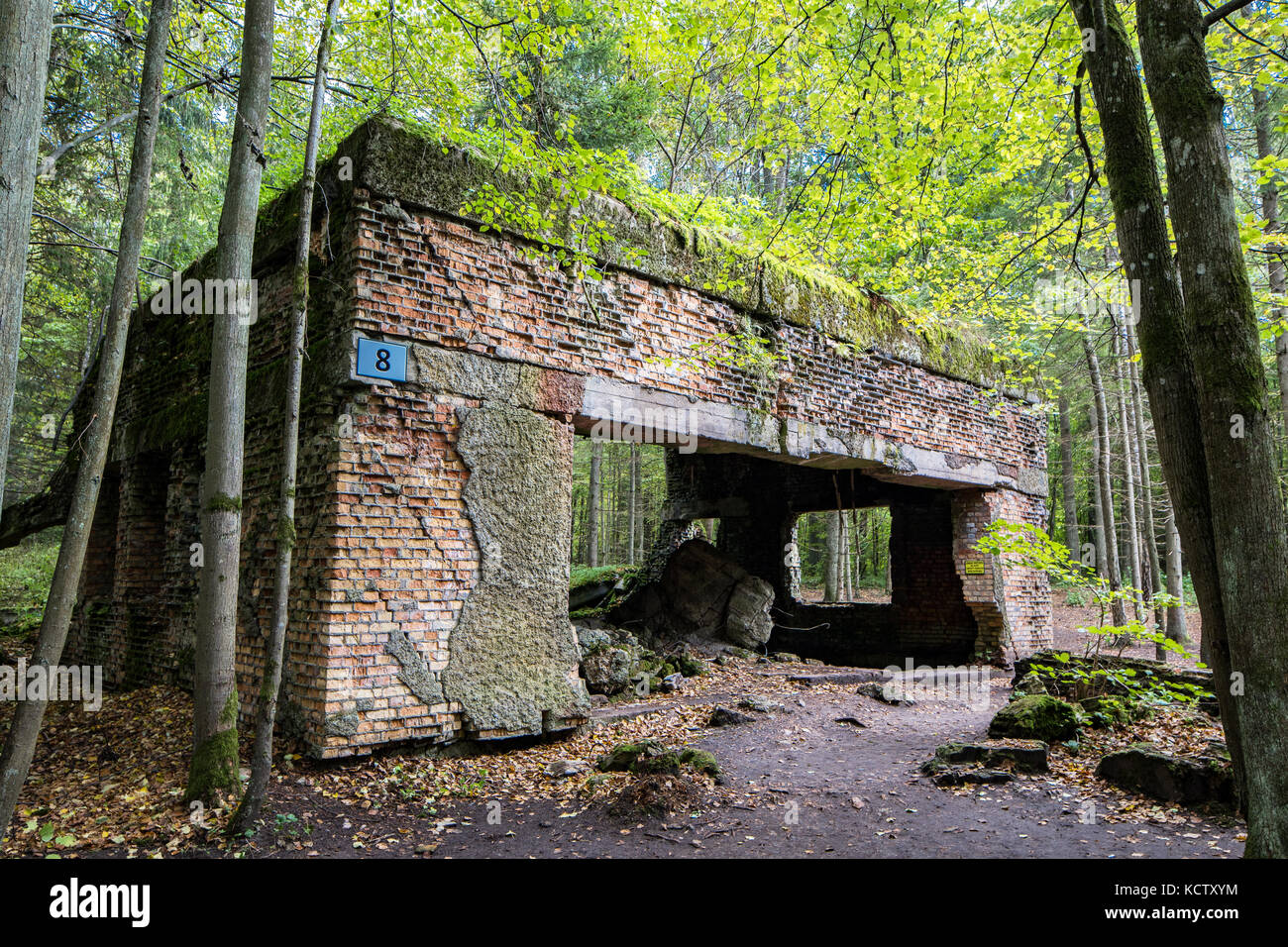 Wolfschanze, Wolf's Lair, Wolf's Fort - siège d'Adolf Hitler sur le ...
