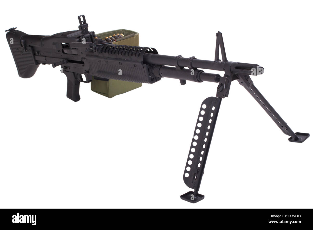 M60 7 62 caliber machine gun Banque de photographies et d’images à ...