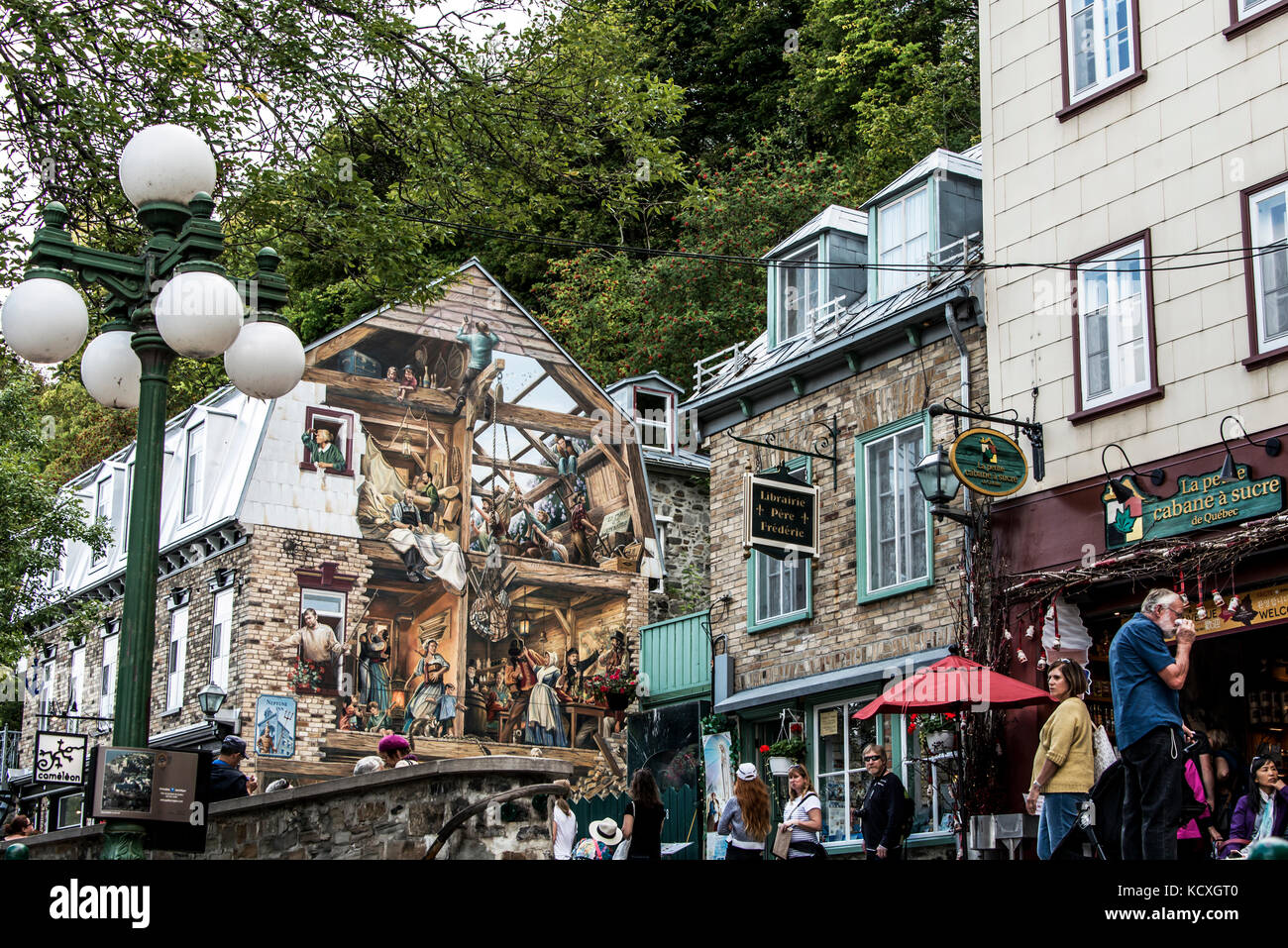 Fresque des quebecois Banque de photographies et d’images à haute ...