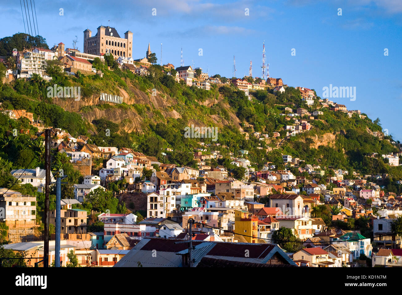 Palais de la reine rova, Antananarivo, Madagascar Photo Stock - Alamy