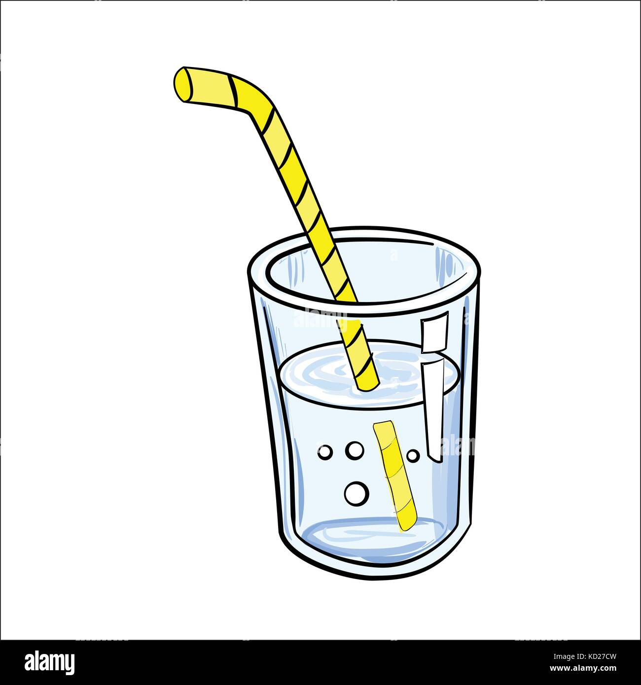 Black white cartoon illustration fruits Banque d'images vectorielles ...