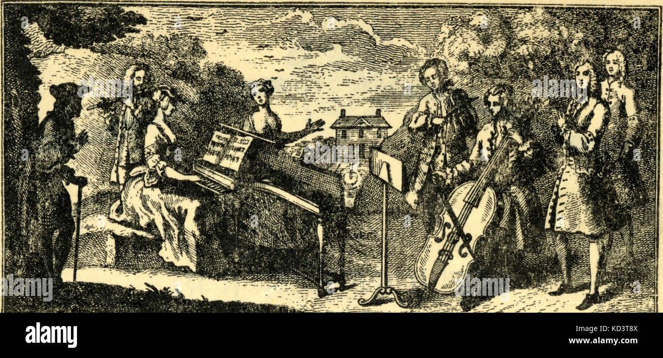 Musique baroque xviiième siècle Banque de photographies et d’images à ...