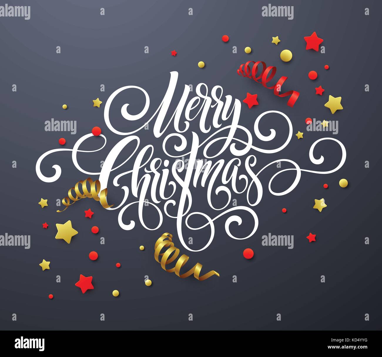 Joyeux noël script écriture Noël arrière-plan de félicitations ...