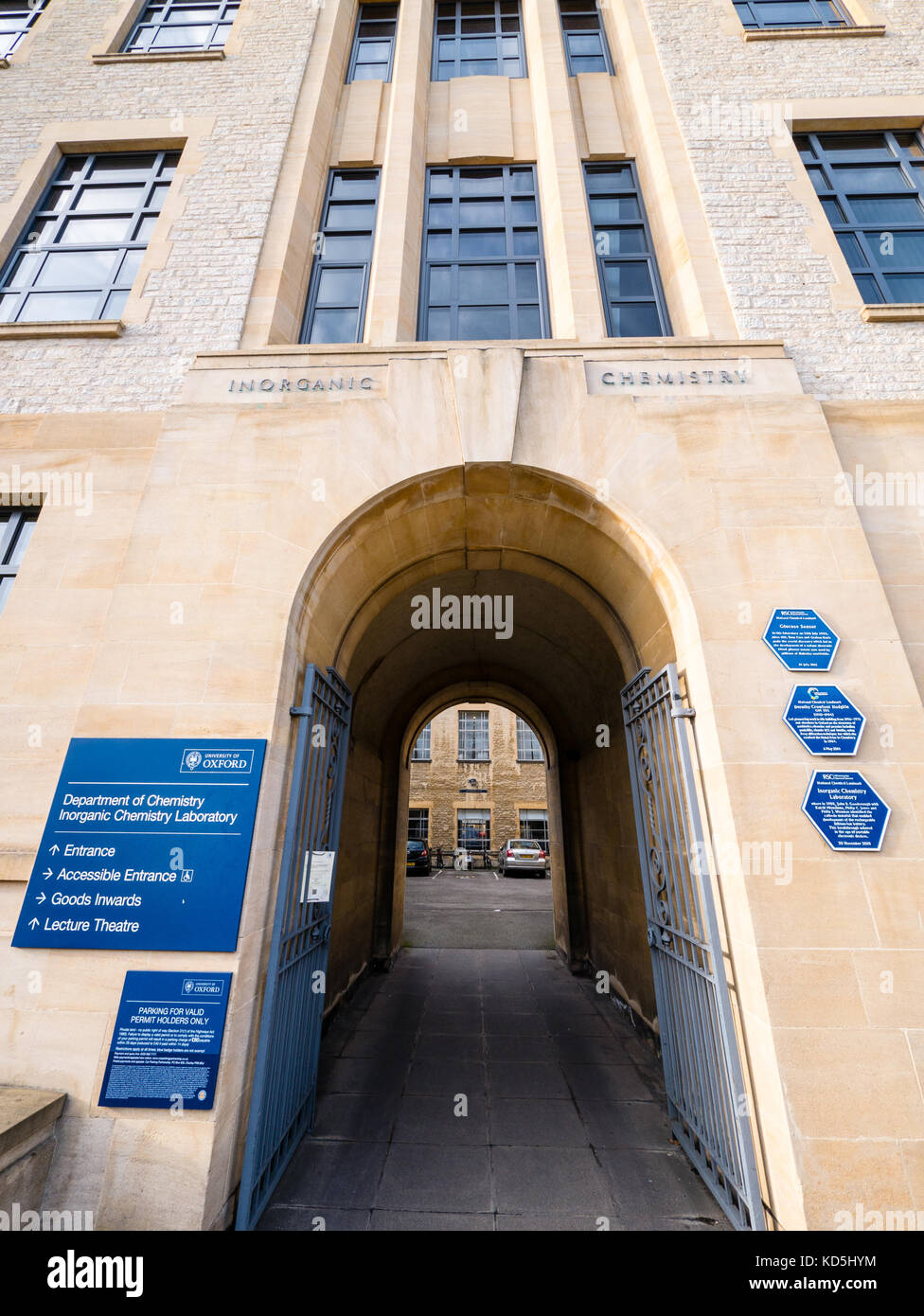Laboratoire de chimie inorganique oxford Banque de photographies et d ...