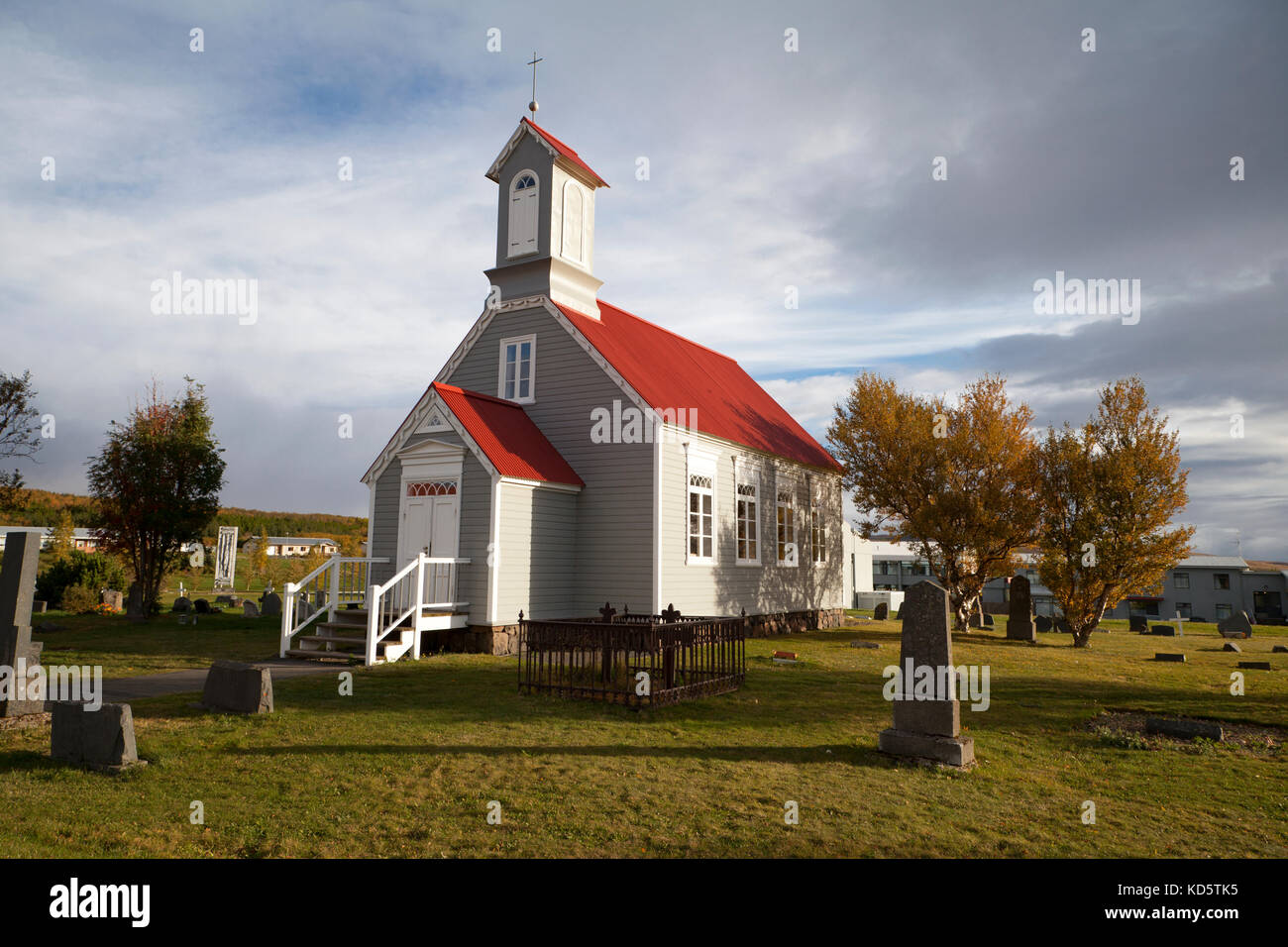 Reykholt church reykholt iceland Banque de photographies et d’images à ...