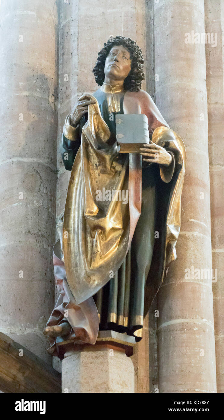 Par Veit Stoss groupe Crucifixion (1507) avec la Vierge Marie et saint ...