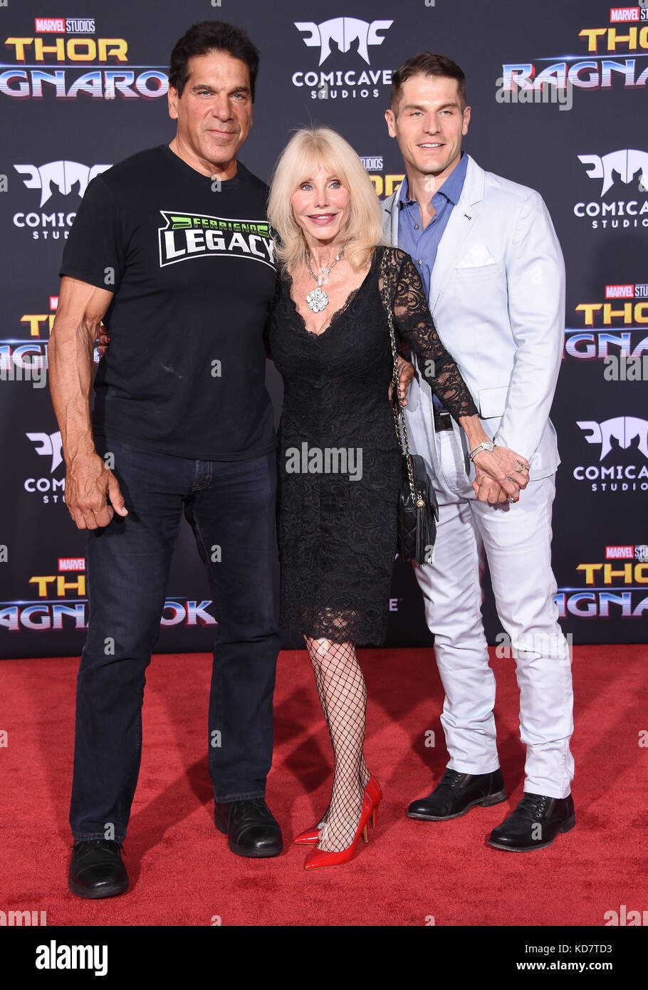 Lou ferrigno carla ferrigno Banque de photographies et d’images à haute résolution - Alamy