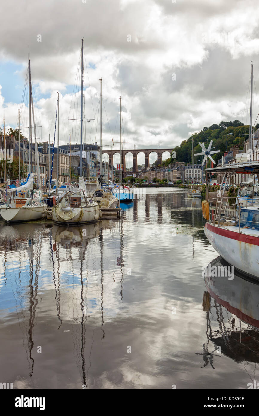 France finistere morlaix city Banque de photographies et d’images à ...