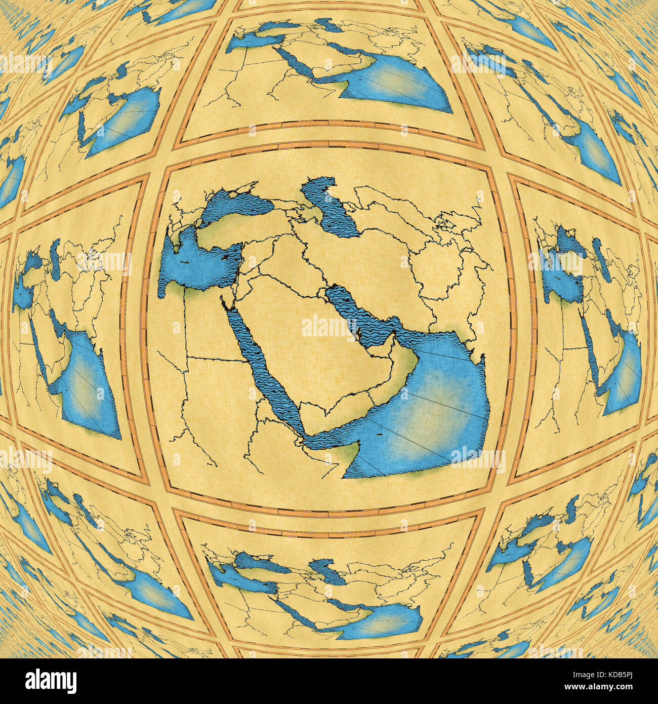 Carte ancienne proche orient Banque de photographies et d’images à ...