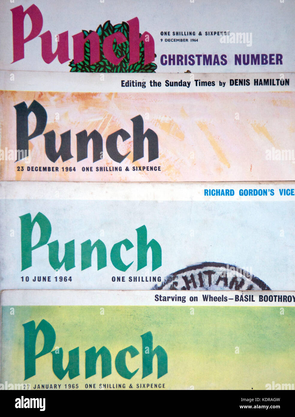 Punch magazine magazine cover Banque de photographies et d’images à ...