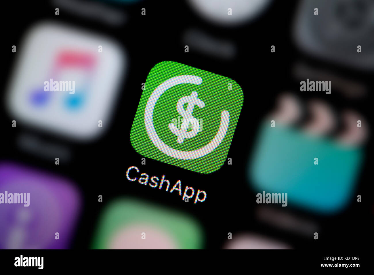Cashapp logo Banque de photographies et d’images à haute résolution - Alamy