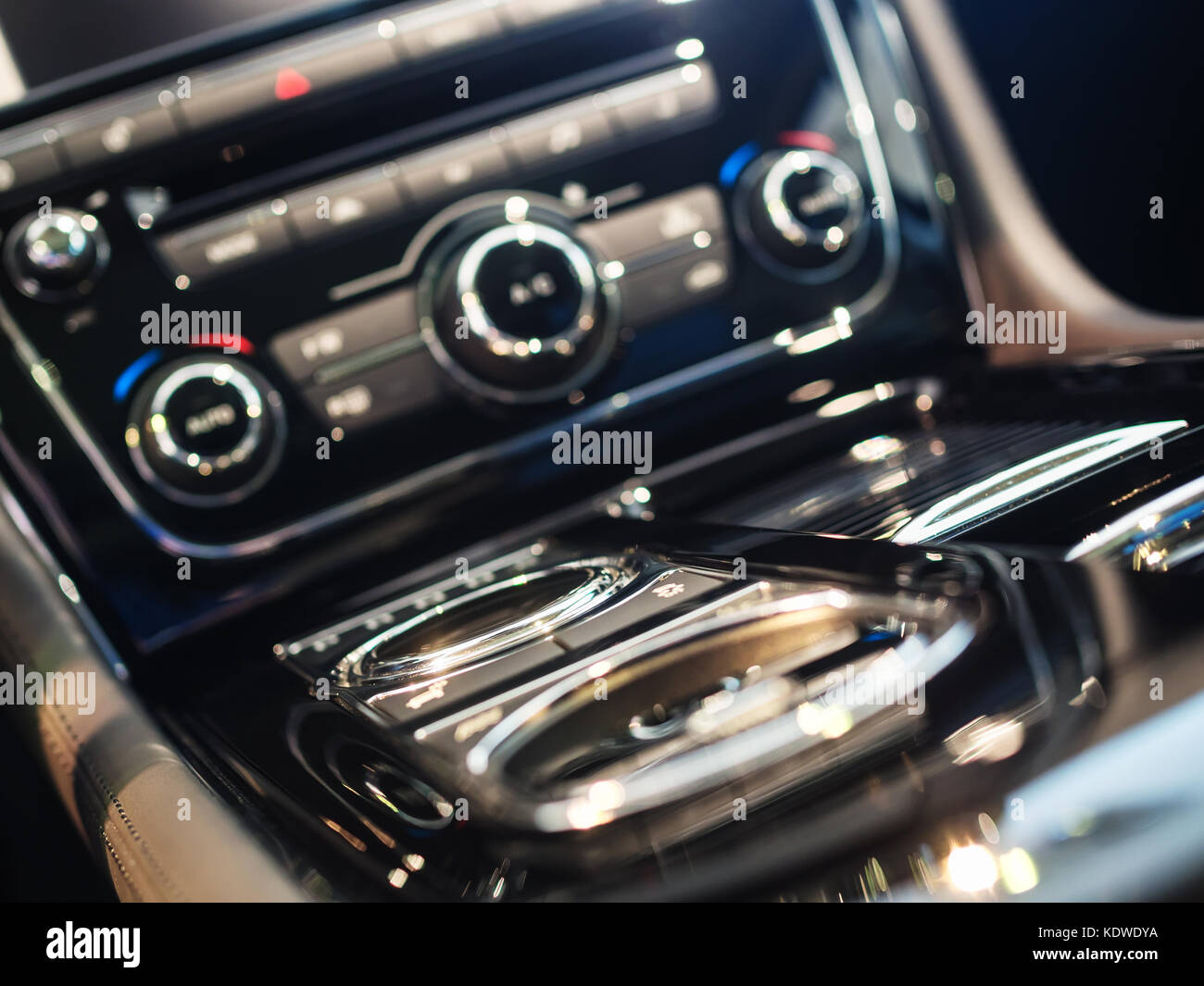 Console centrale de voiture Banque de photographies et d’images à haute ...