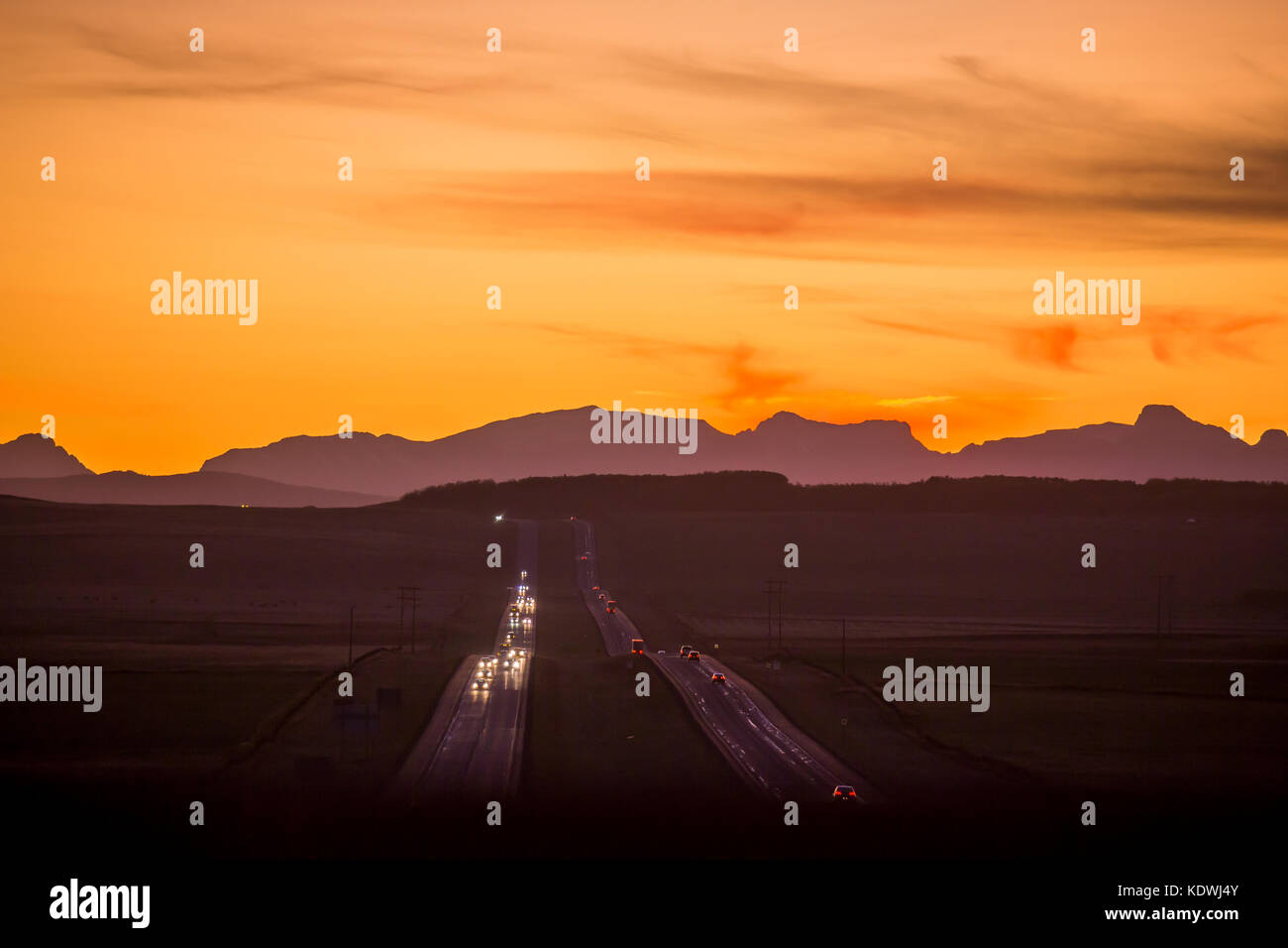 Route transcanadienne Banque de photographies et d’images à haute ...