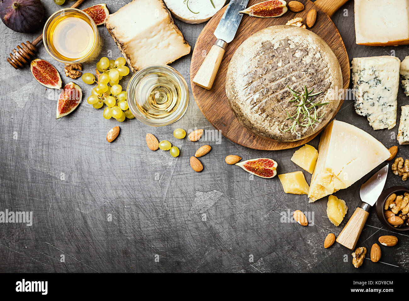 Différents types de fromage Photo Stock - Alamy