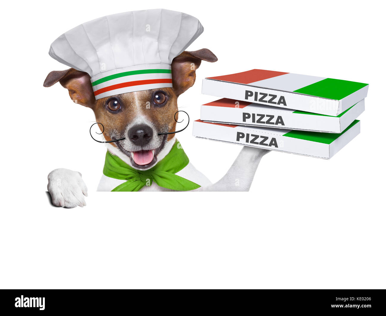 Pile of pizza delicious boxes Banque de photographies et d’images à ...