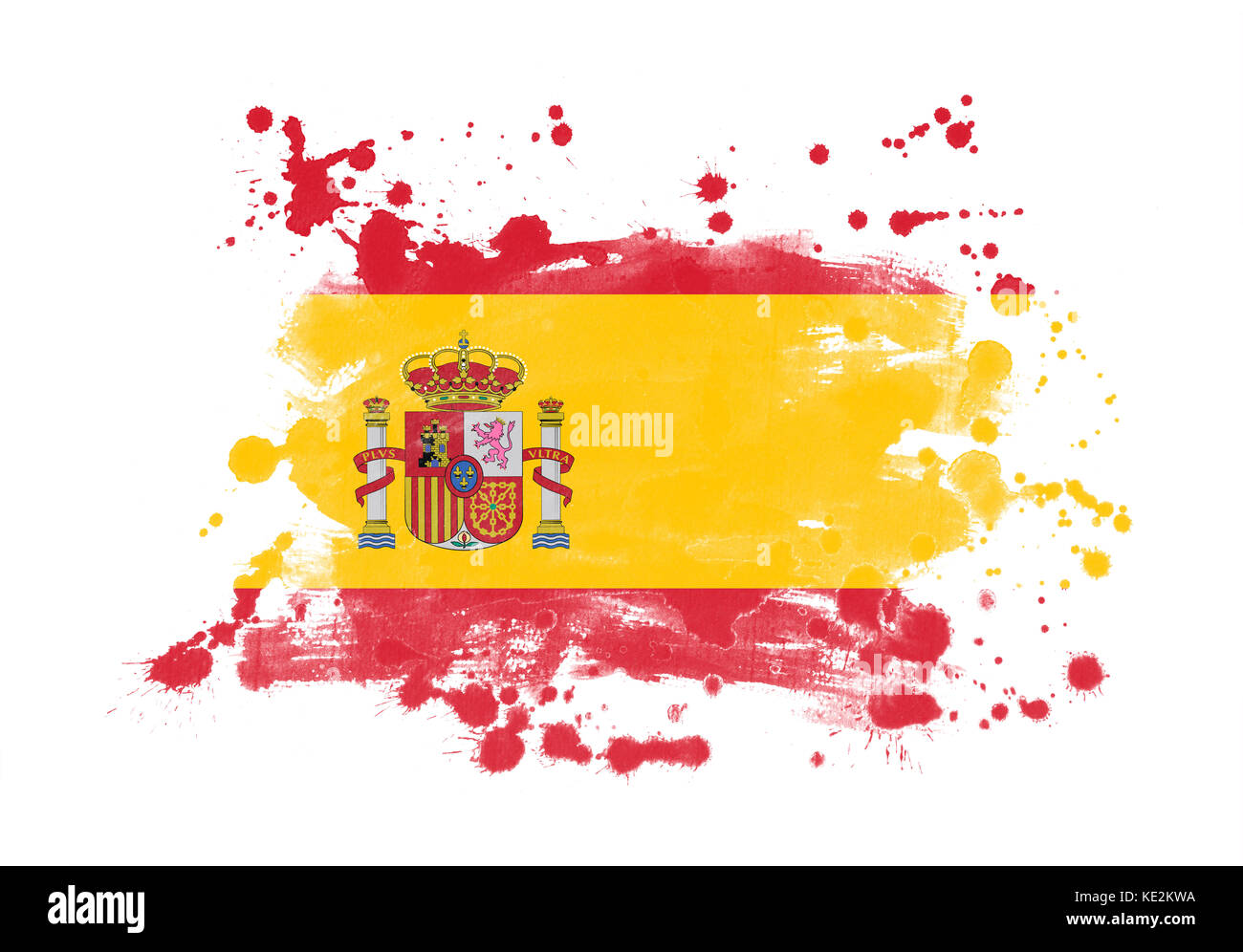 Drapeau espagne Banque de photographies et d’images à haute résolution ...