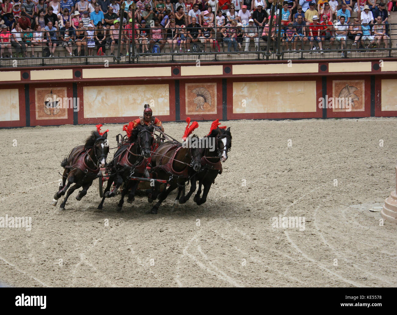 Course de chars romain chevaux Banque de photographies et d’images à ...