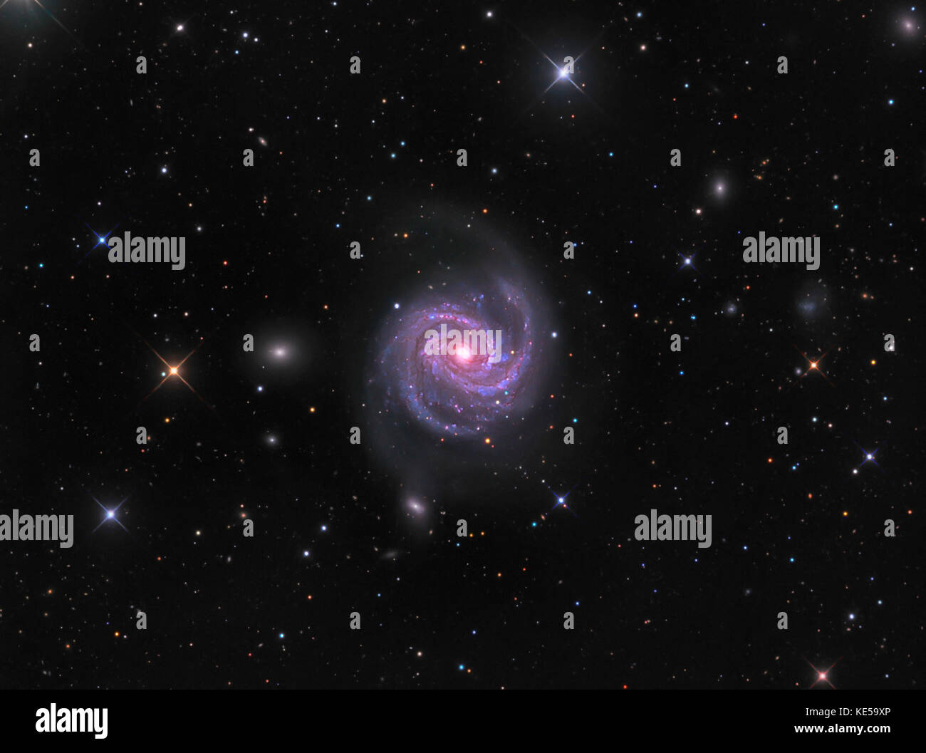 Constellation Coma Berenices Banque d'image et photos - Alamy