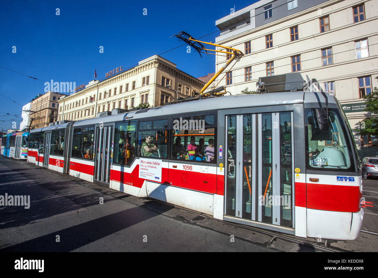 Tramway tram transport brno Banque de photographies et d’images à haute ...