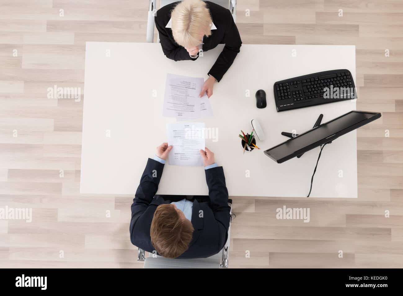 Entretien Embauche Banque d'image et photos - Alamy